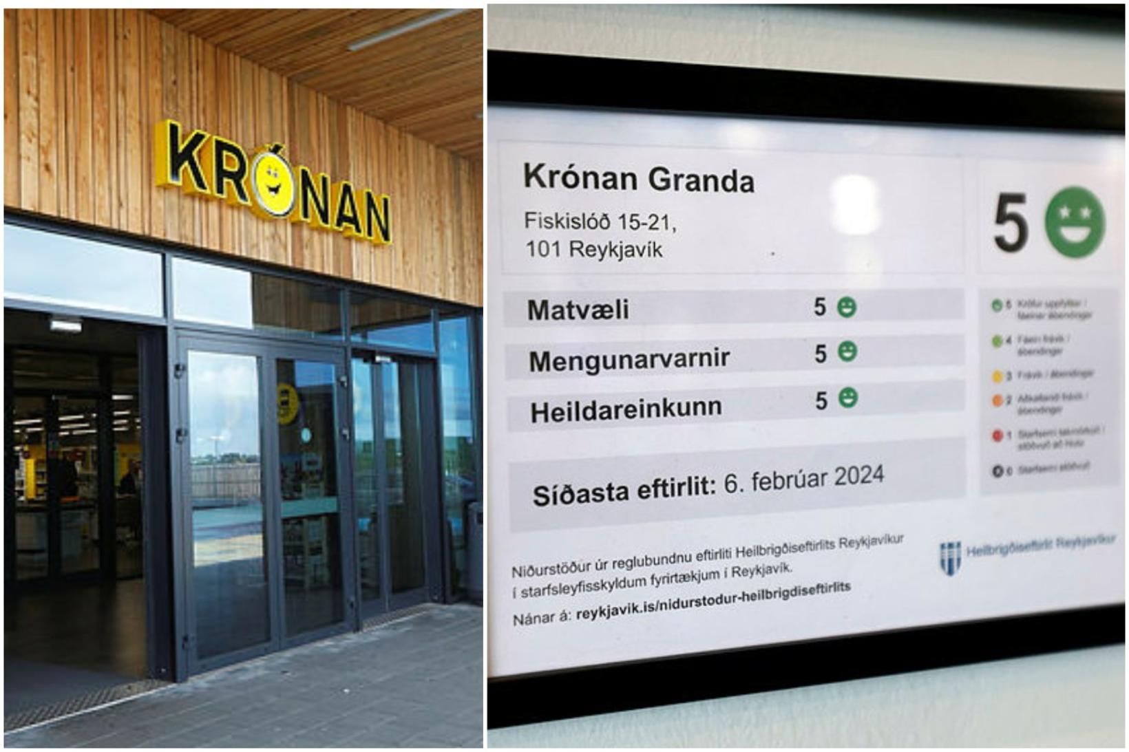 Kronan-Filialen installieren Smiley-System der Gesundheitsbehörde ...
